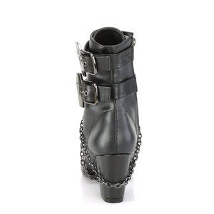 Shoes | Gothic Coffin Lace Up High Heel Ankle Boots | Poshmark